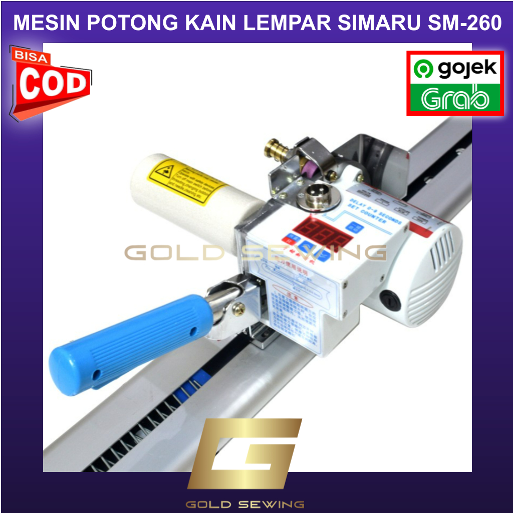 Jual Mesin Potong Kain Bahan Gelar / Mesin Potong Kain Lempar - End ...