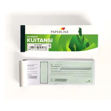 Jual WP - Kuitansi Paperline / Kwitansi Nota Slip Kecil KT 40 M 1 BUKU ( Isi 40 Lembar) | Shopee ...