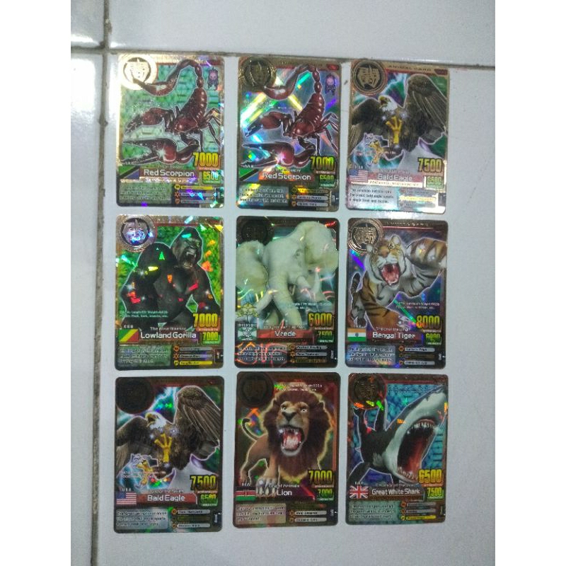 Jual kartu animal kaiser foil gold original | Shopee Indonesia