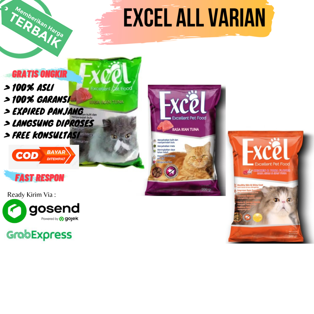 Jual Excel cats food 20 KG Makanan Kucing | Shopee Indonesia