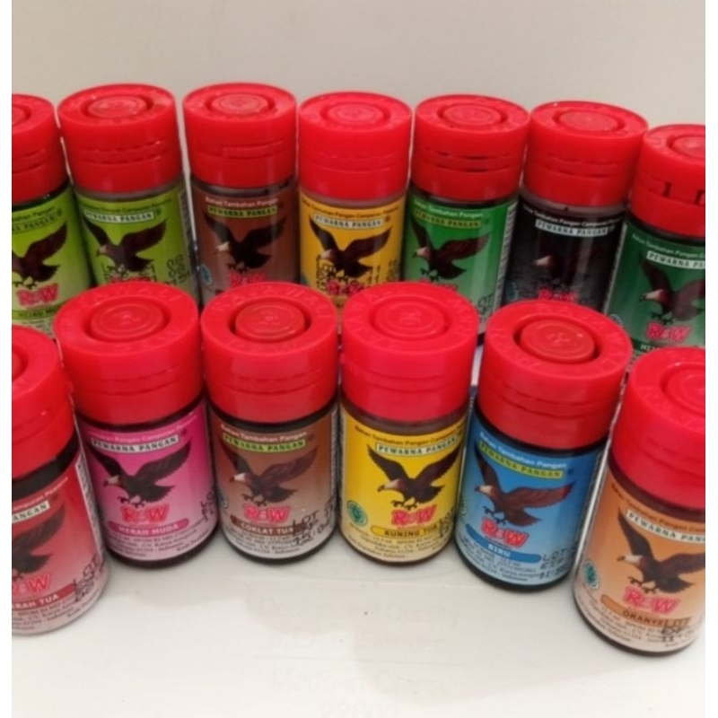 Jual Pewarna Makanan/Sumbo Cair Rajawali 12,5 ml | Shopee Indonesia