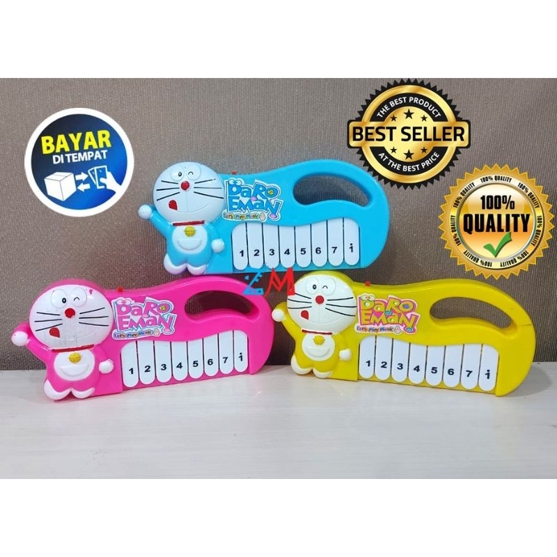 Jual Mainan Edukasi Piano Baterai / Piano Doraemon - Mainan Anak ...