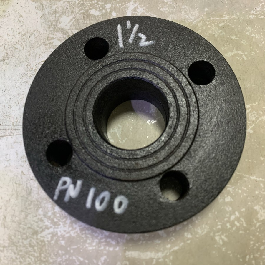 Jual 1,5" Flange PN 100 Besi SO RF / PN100 slip on RF 1-1/2 DN40 DN 40 ...