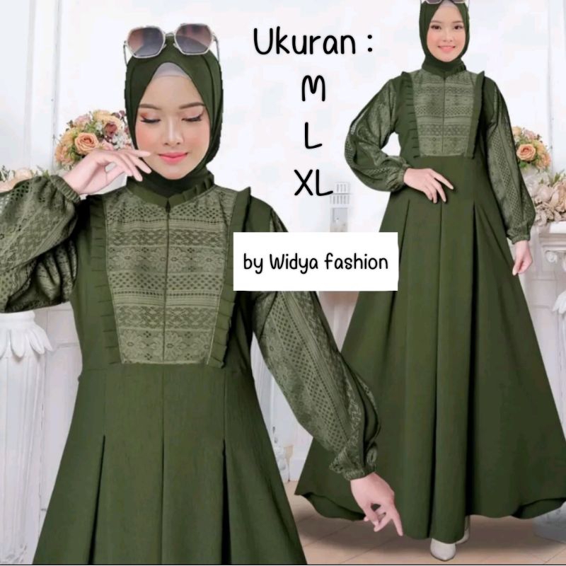 Jual Agnia Dress Barukat Malika (Ukuran M~L~XL ) Gamis Pesta Lebaran Kondangan Terbaru Termurah ...