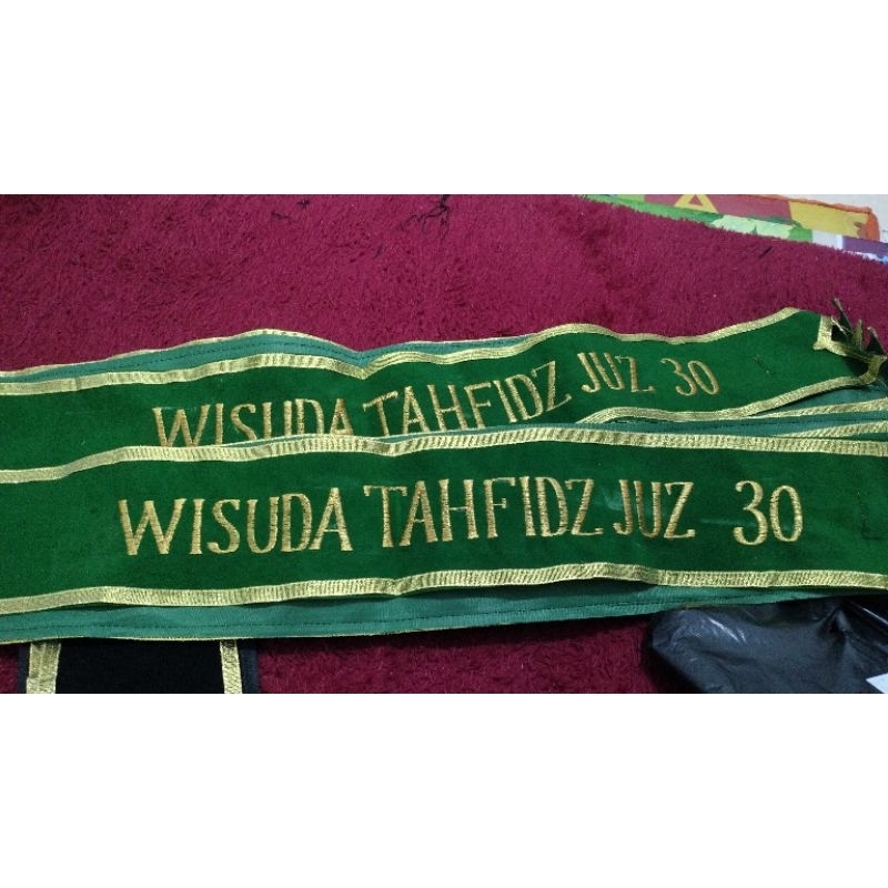 Jual selampang wisuda dewasa estetik terbaru 2023 dengan list/pinggiran ...