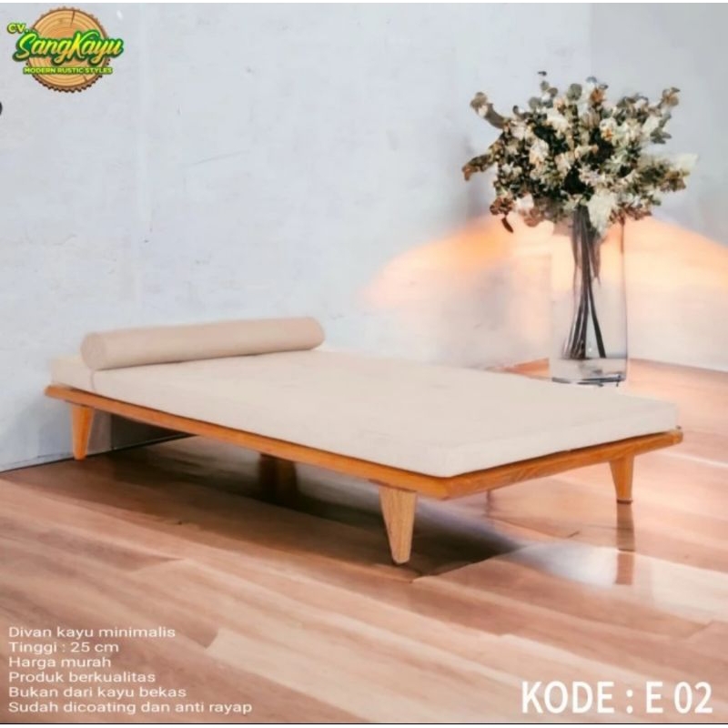 Jual Divan tempat tidur kayu minimalis Divan alas matras kasur Spring ...