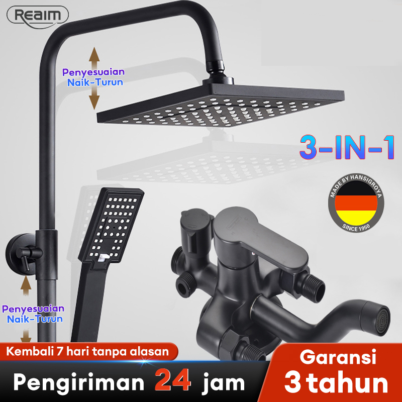 Jual Paket Shower Terpasang di Dinding Paket Shower Kotak Lengkap Bahan ...