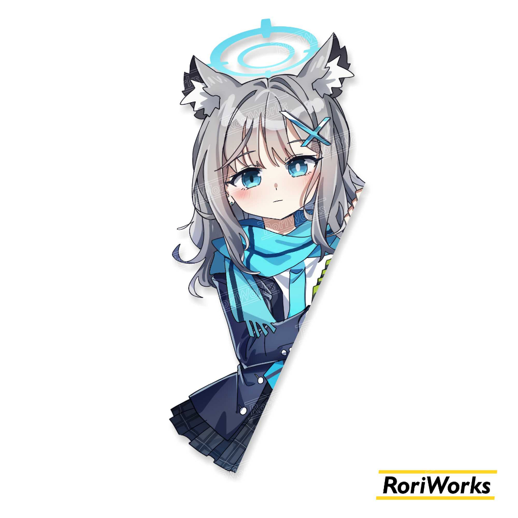 Jual Stiker Anime Intip - Shiroko Sunaookami | Blue Archive | Shopee ...