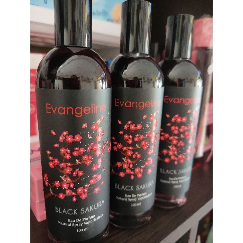 Jual Parfum Evangeline Black Sakura 100 ml | Shopee Indonesia