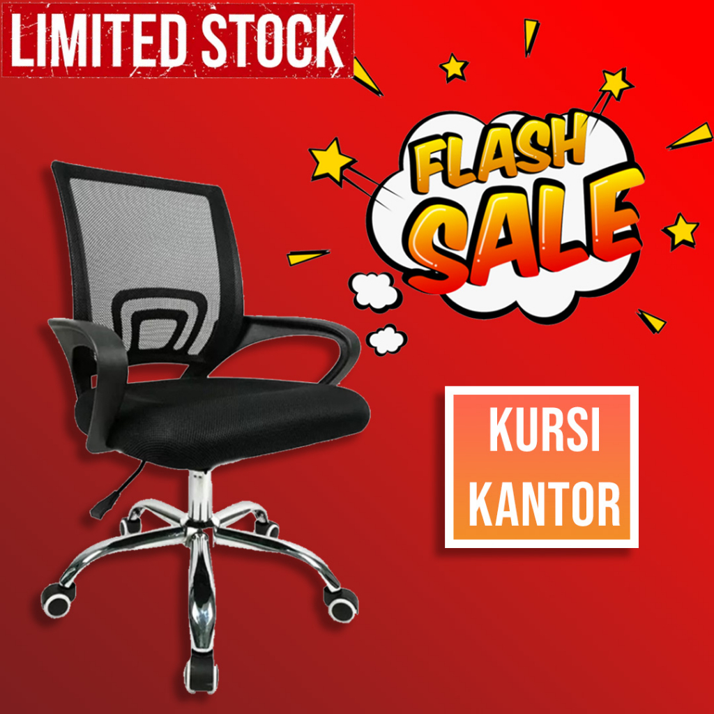 Jual Kursi Kantor Jaring Kursi Kantor Murah Kursi Kerja 3005 | Shopee ...