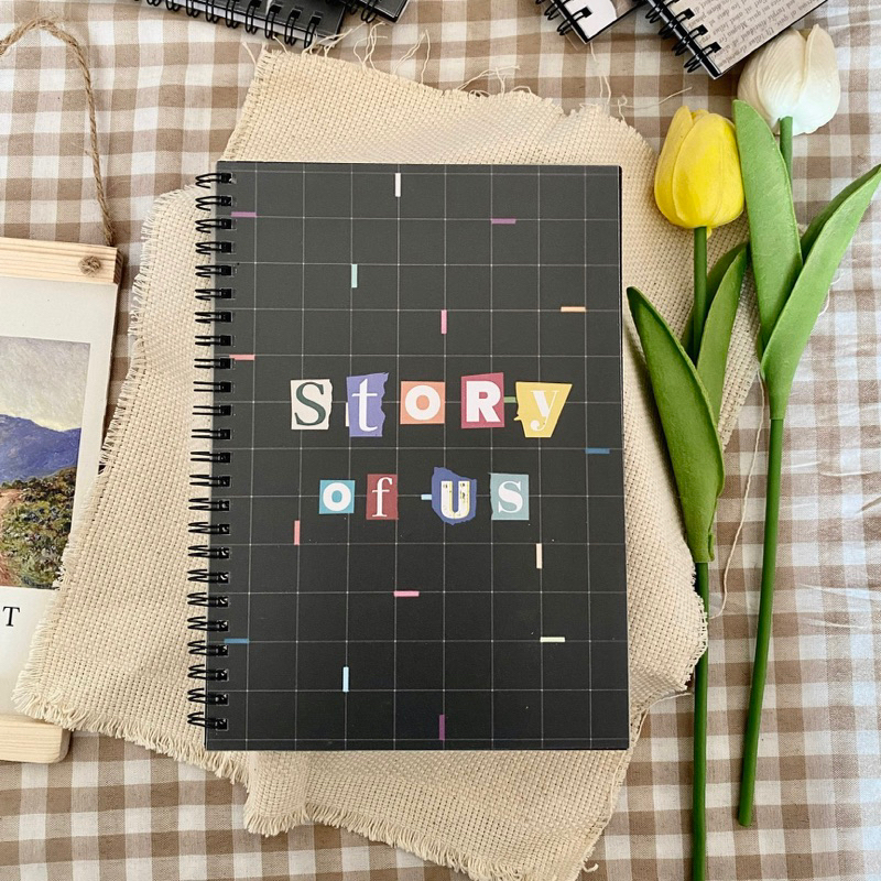 Jual Scrapbook Hitam dan Coklat Potrait Album Foto A5 isi 20 lembar ...