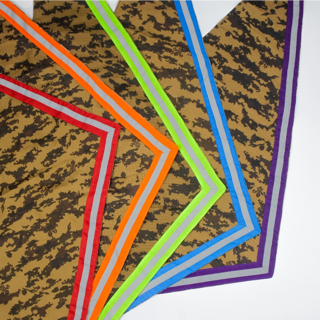 Jual Scraft Pramuka / Skrap pramuka / Scraf Pramuka Loreng / Scrap ...