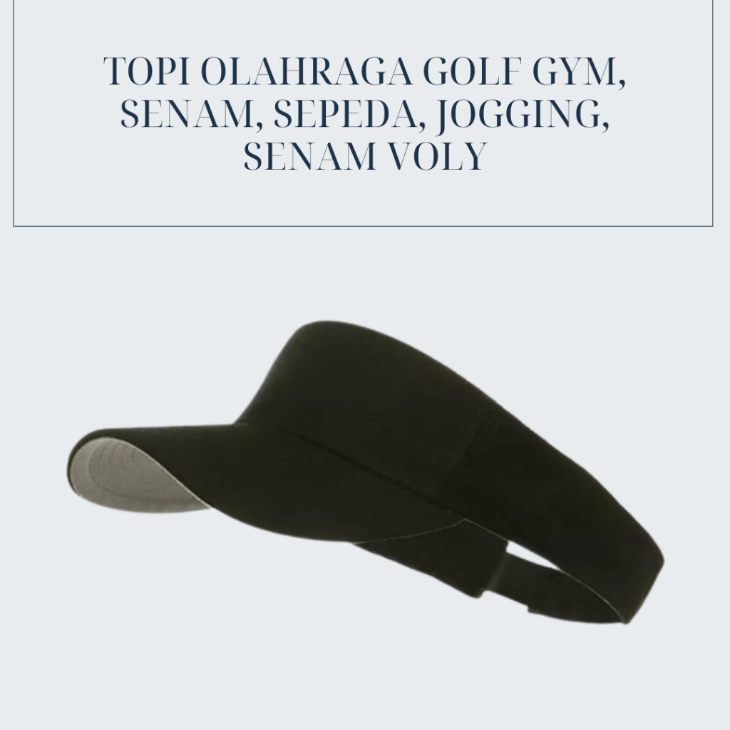 Jual Oppa Style Shop Topi Olahraga Golf Gym, Senam, Sepeda, Jogging ...