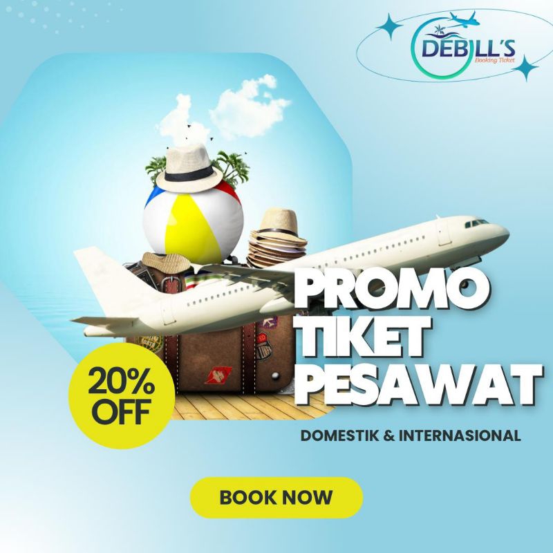 Jual Diskon Tiket Pesawat Dan Voucher Hotel Up To 20% | Shopee Indonesia