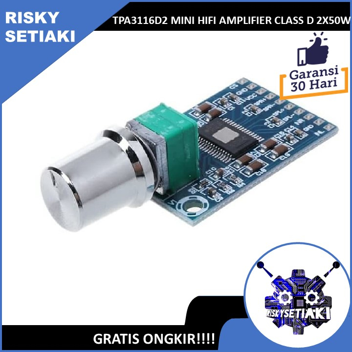 Jual TPA3116D2 MINI HIFI AMPLIFIER CLASS D 2X50W | Shopee Indonesia