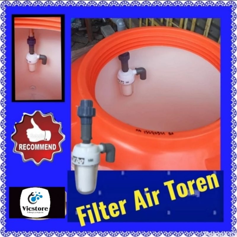 Jual Filter air 1 inch Turbo tangki tabung toren tandon Penguin drain ...