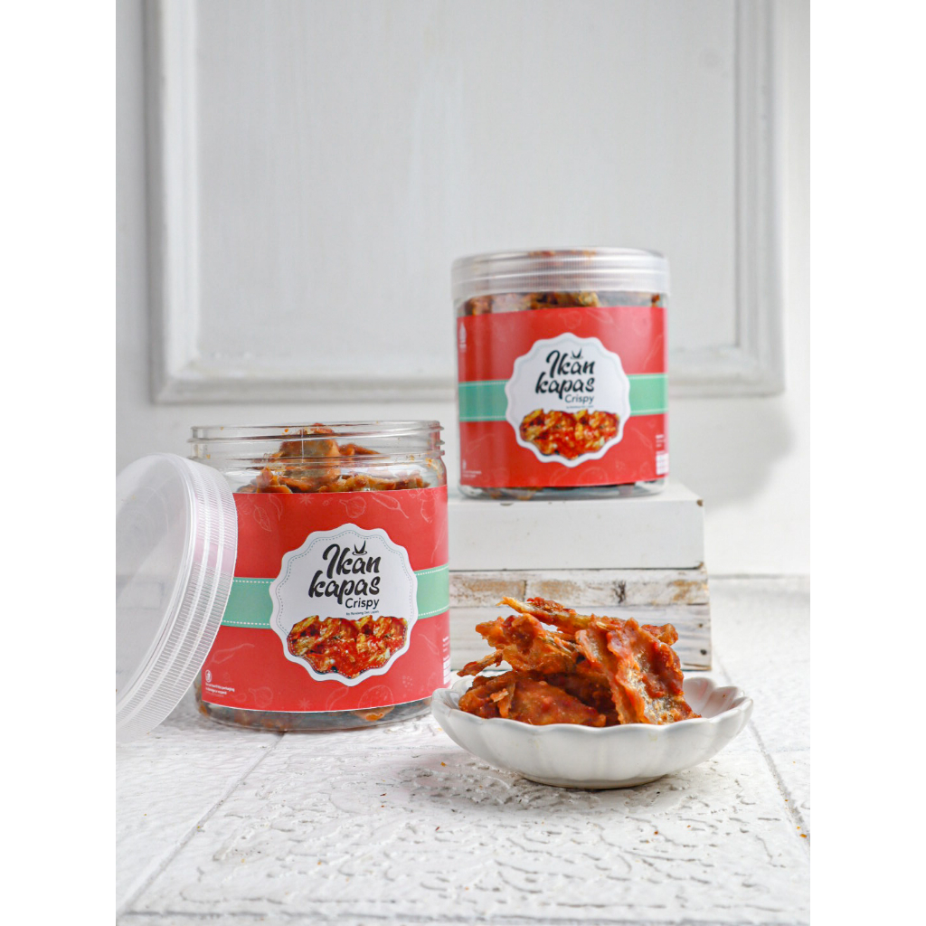 Jual Ikan Kapas Balado Ikan Kapasan Lauk Kering Awet Halal Premium ...