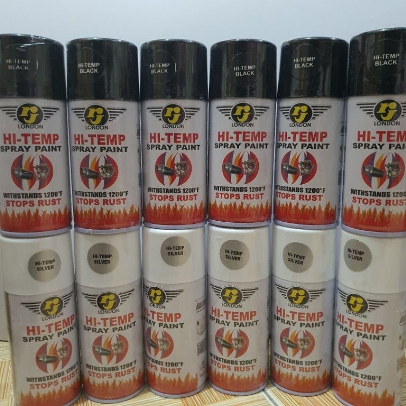 Jual Cat semprot pilok hi temp / pilox Rj london tahan panas isi 150cc | Shopee Indonesia
