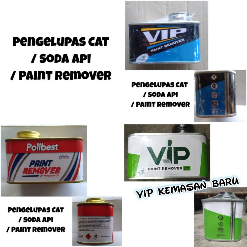 Jual Cairan Soda Api / Peluntur / Pengelupas Cat / Paint Romover Kecil ...