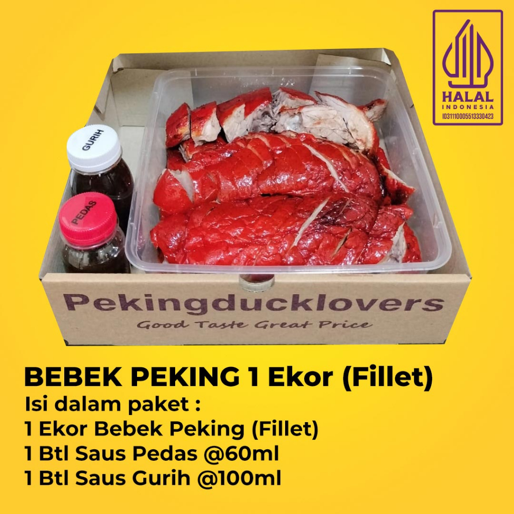 Jual BEBEK PEKING PANGGANG (FILLET / Buang Tulang) | Shopee Indonesia