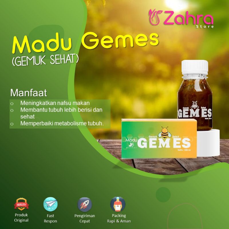 Jual Madu GEMES ( Gemuk Sehat ) By HERBALOV membantu tubuh jadi lebih ...