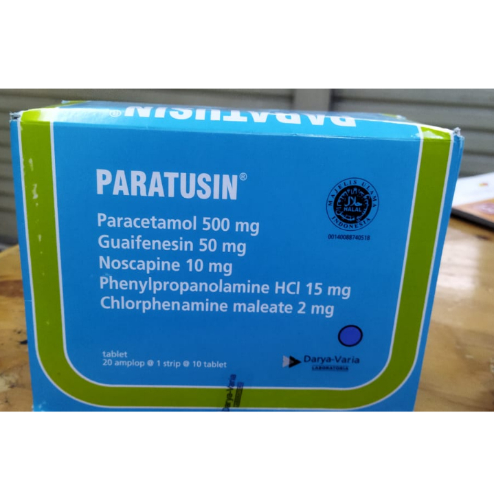 Jual Paratusin Tablet-strip | Shopee Indonesia