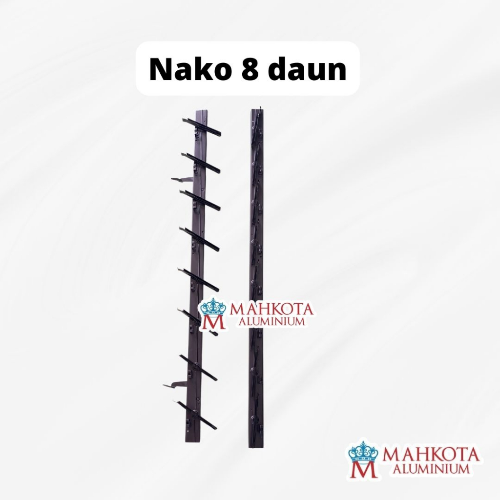 Jual (8 daun) Bingkai Nako Jendela Kisi Besi Rangka Kaca Teralis Tralis ...