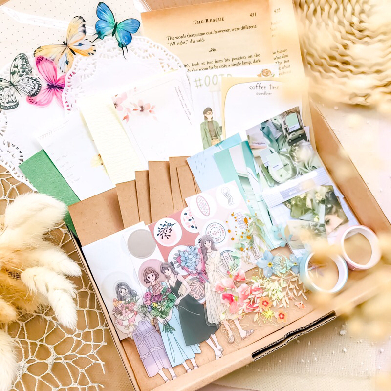 Jual Journal Kit | Journaling Kit | Journal Kit Vintage | Scrapbook Kit ...