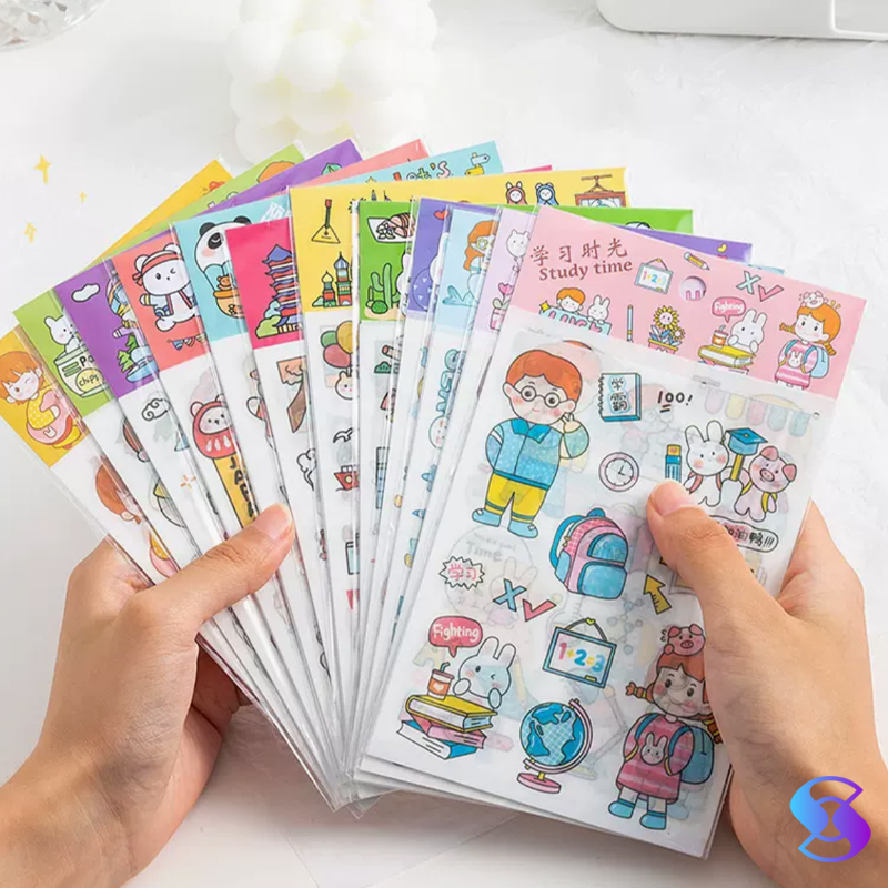 Jual 4PCS/SET stiker/Sticker lucu/ Sticker Dekorasi Motif kartun ...