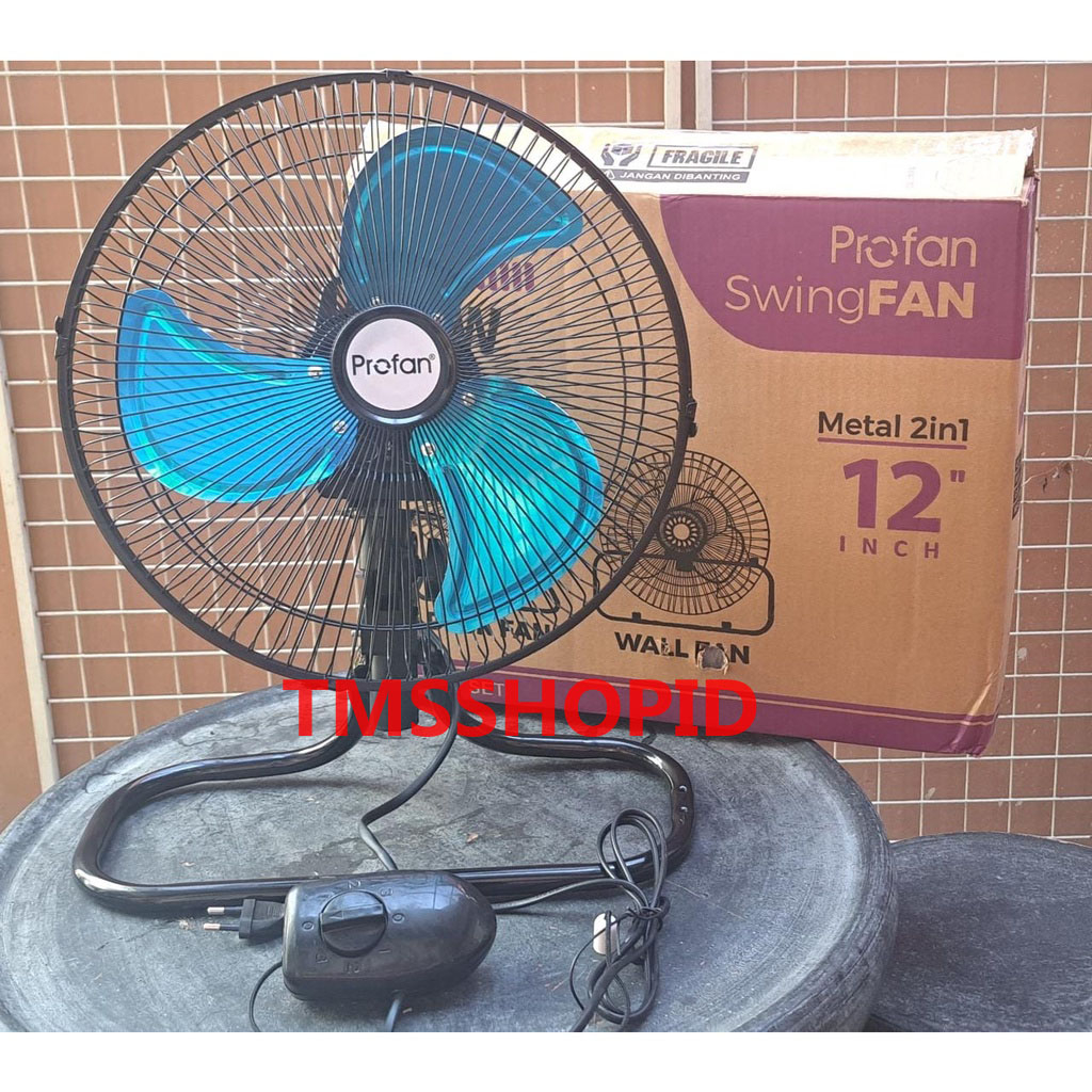 Jual Profan IDF 1210 Kipas Besi Wall Fan Desk Fan 12" Inch Kipas angin ...