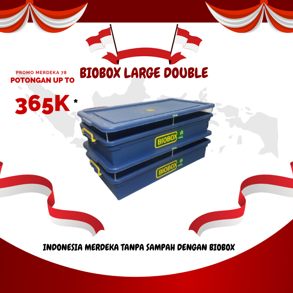 Jual Biobox Large double box maggot | Shopee Indonesia