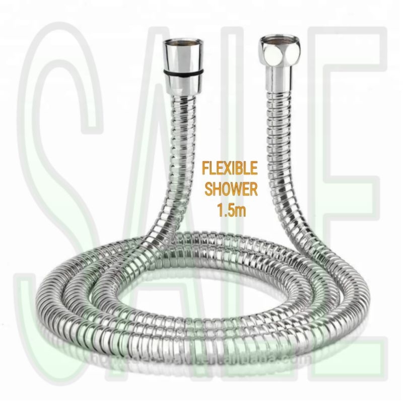 Jual Selang slang flexibel 1.5 m shower hand sower mandi | Shopee Indonesia