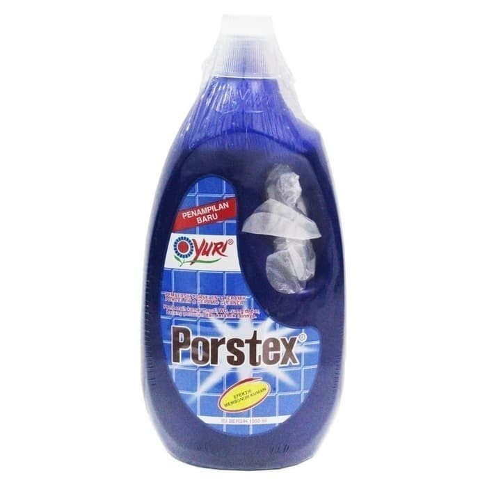 Jual Yuri Porstex Porcelain & Ceramic Cleaner - Biru 1000 ml | Shopee ...
