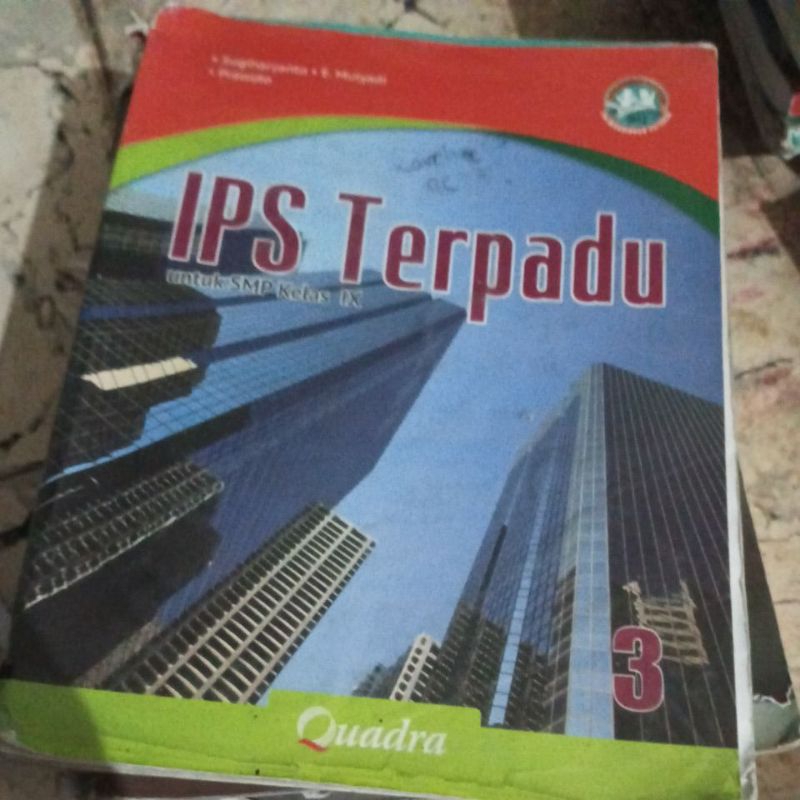 Jual Buku IPS terpadu 3 SMP edisi revisi | Shopee Indonesia