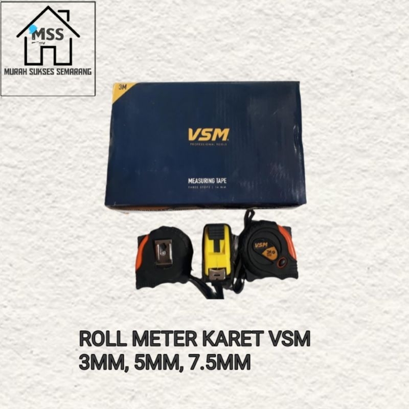 Jual METERAN VSM / ROLL METERAN 3M , 5M , 7,5 M | Shopee Indonesia