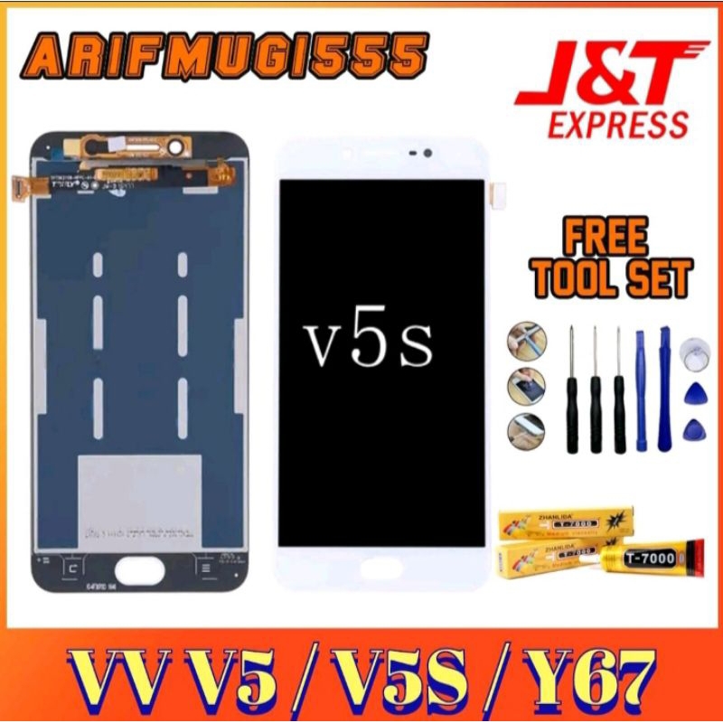 Jual LCD VIVO V5S Y67 V5 1601 FULLSET TOUCHSCREEN FREE TOOLS LEM ...