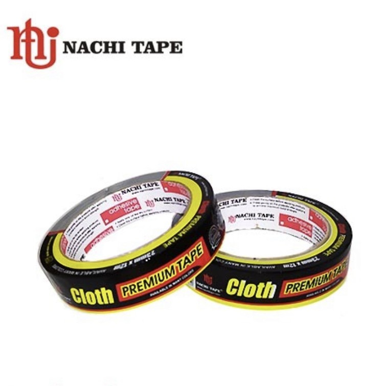Jual Nachi Cloth Tape / Lakban Kain 23mm x 12 meter | Shopee Indonesia