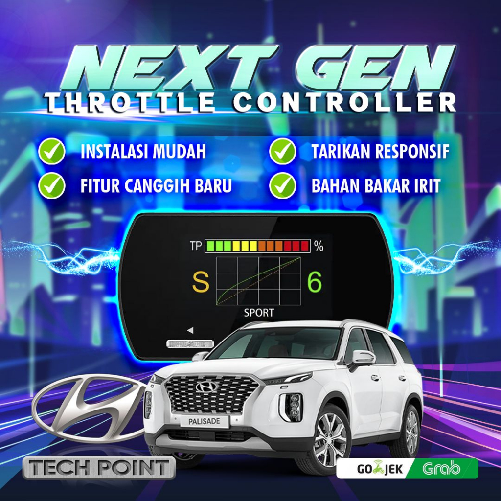 Jual 9 Drive Hyundai Palisade Piggyback Throttle Controller Next Gen ...