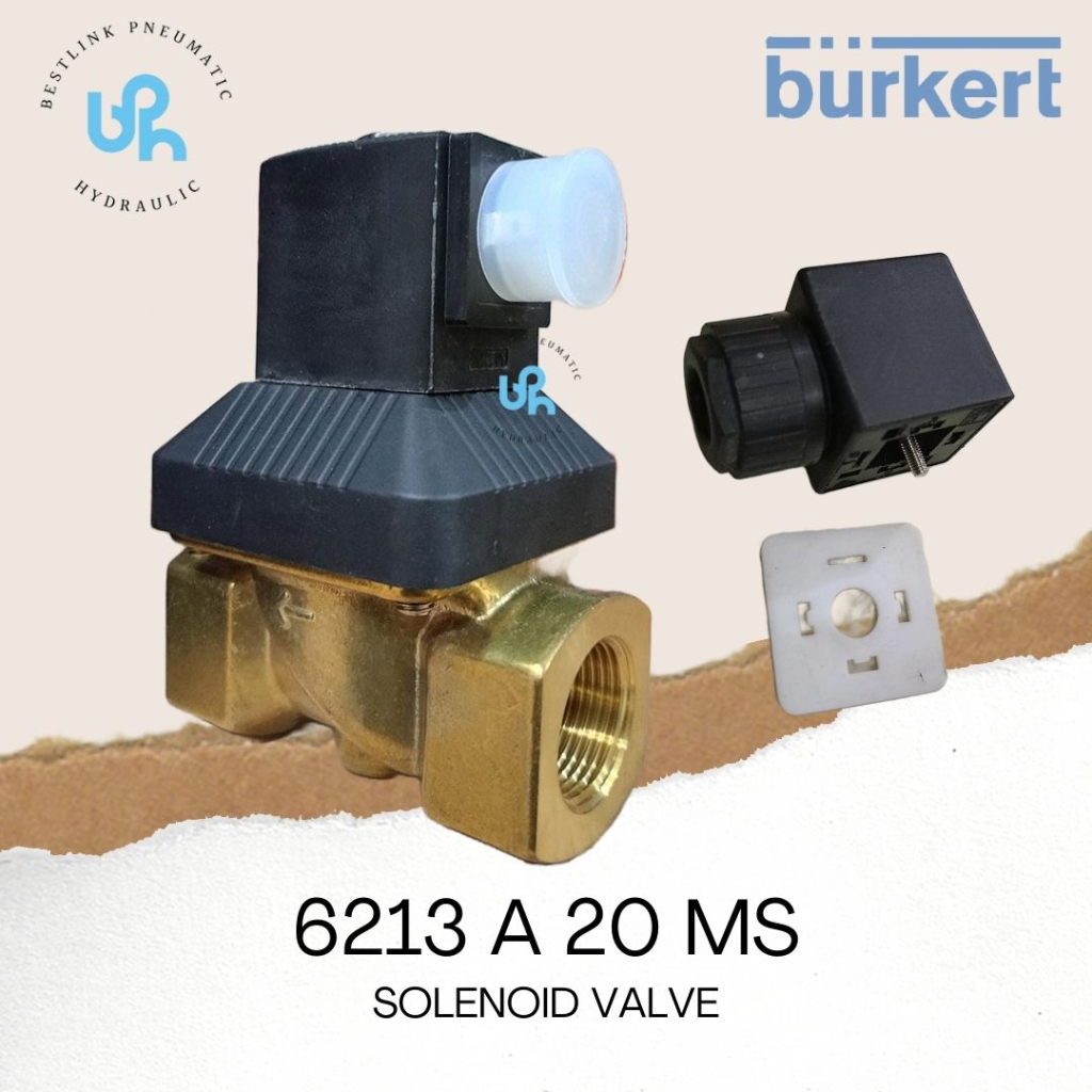 Jual BURKERT SOLENOID VALVE 6213 A 20 MS G3/4 | Shopee Indonesia