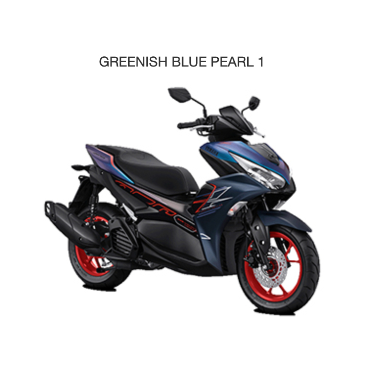 Jual COVER BODY NEW AEROX GREENISH BLUE PEARL BBP PE ASLI ORIGINAL ...