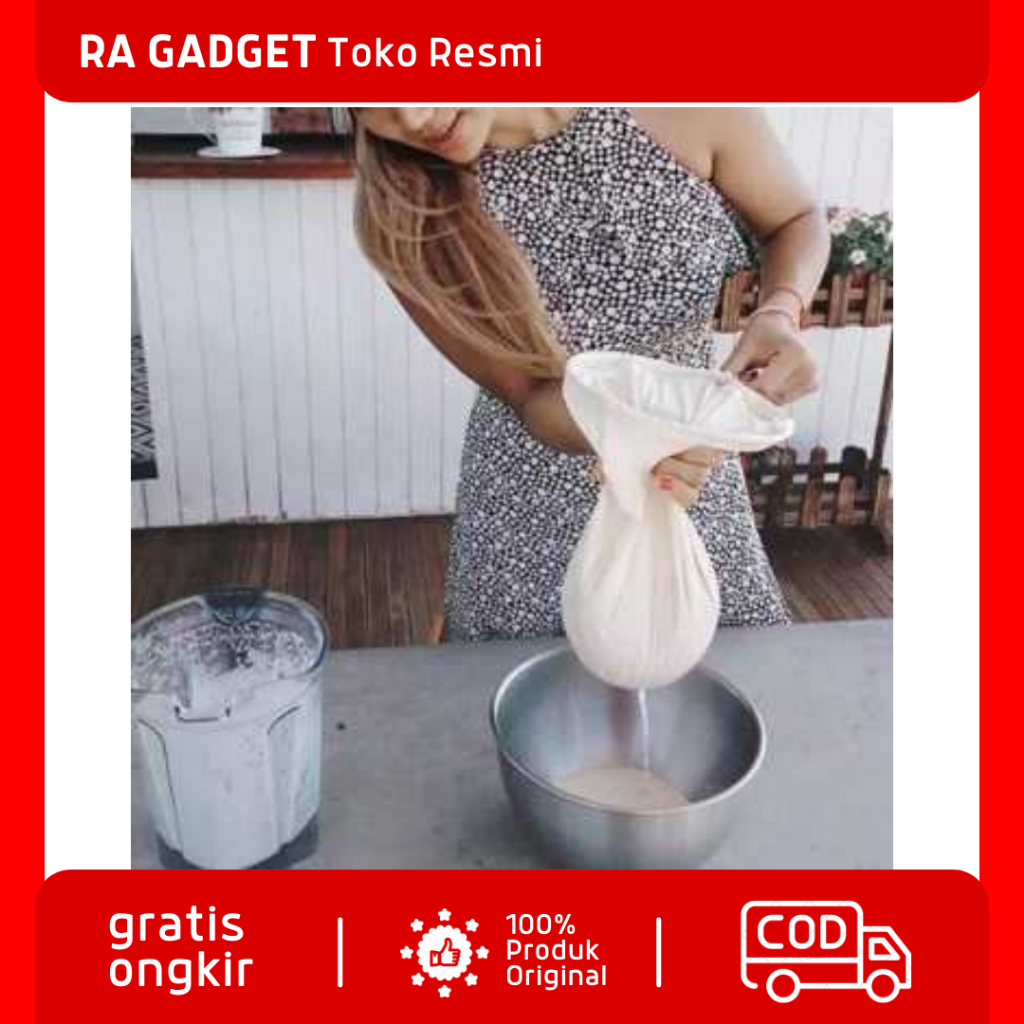 Jual Kain Peras Reusable Bag Strainer Mesh Number 200 20 x 30 cm / Alat ...