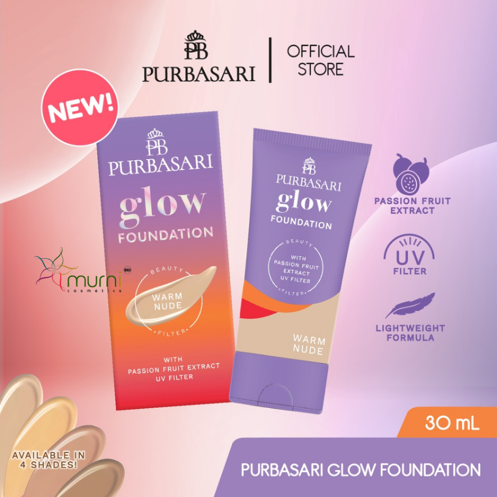Jual PURBASARI GLOW FOUNDATION 30ML | Shopee Indonesia