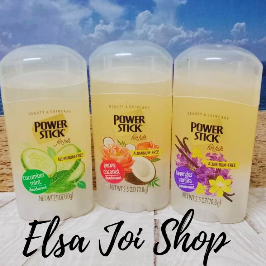 Jual BEAUTY & SKINCARE POWER STICK FOR HER DEODORANT ALUMINUM FREE - 70 ...