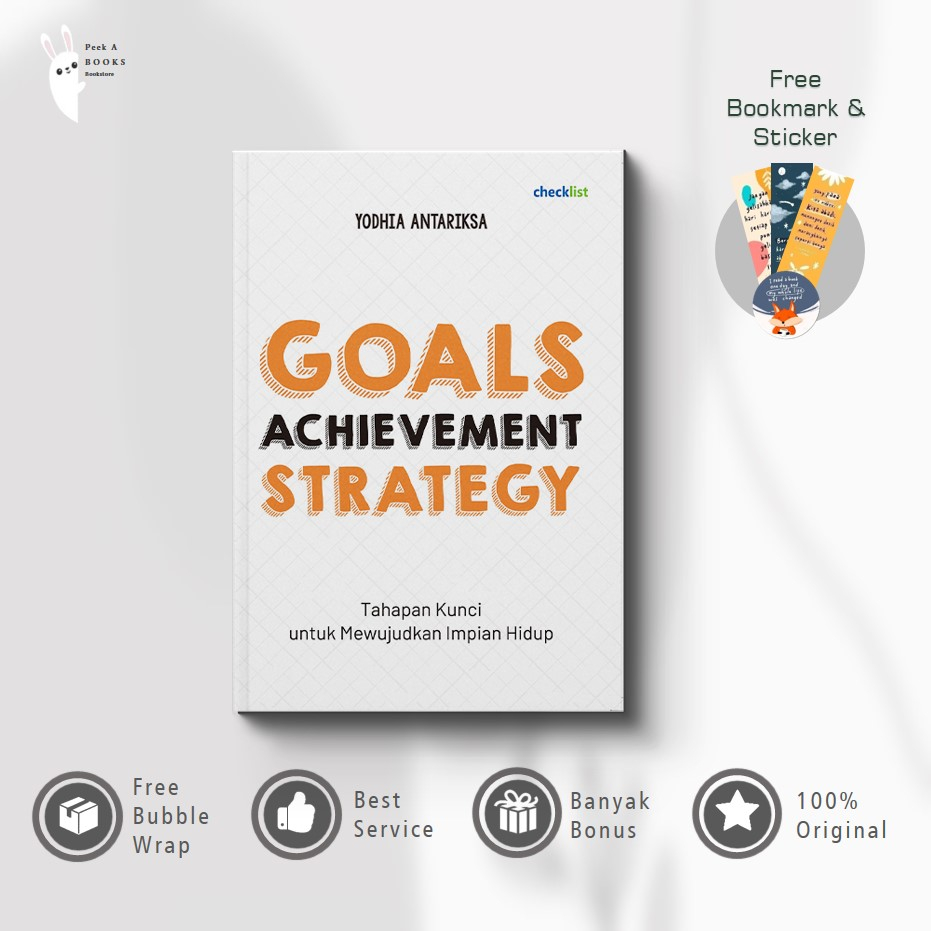 Jual Buku Goals Achievement Strategy | Checklist | Shopee Indonesia