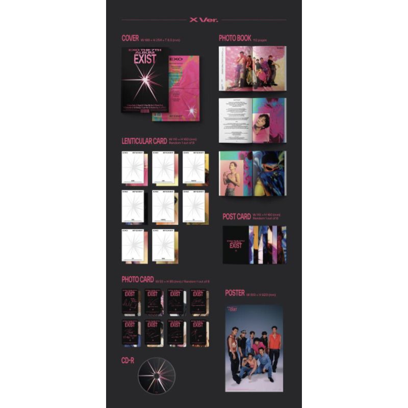 Jual Album SEALED Exo - Exist (X ver) | Shopee Indonesia