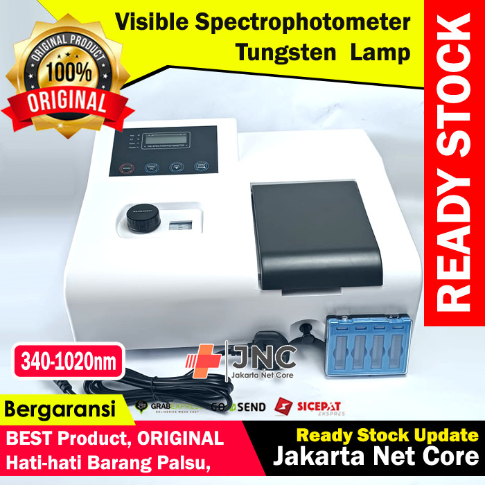 Jual Visible Spectrophotometer 721 Spektrofotometer 6 nm Spektro Tungsten | Shopee Indonesia
