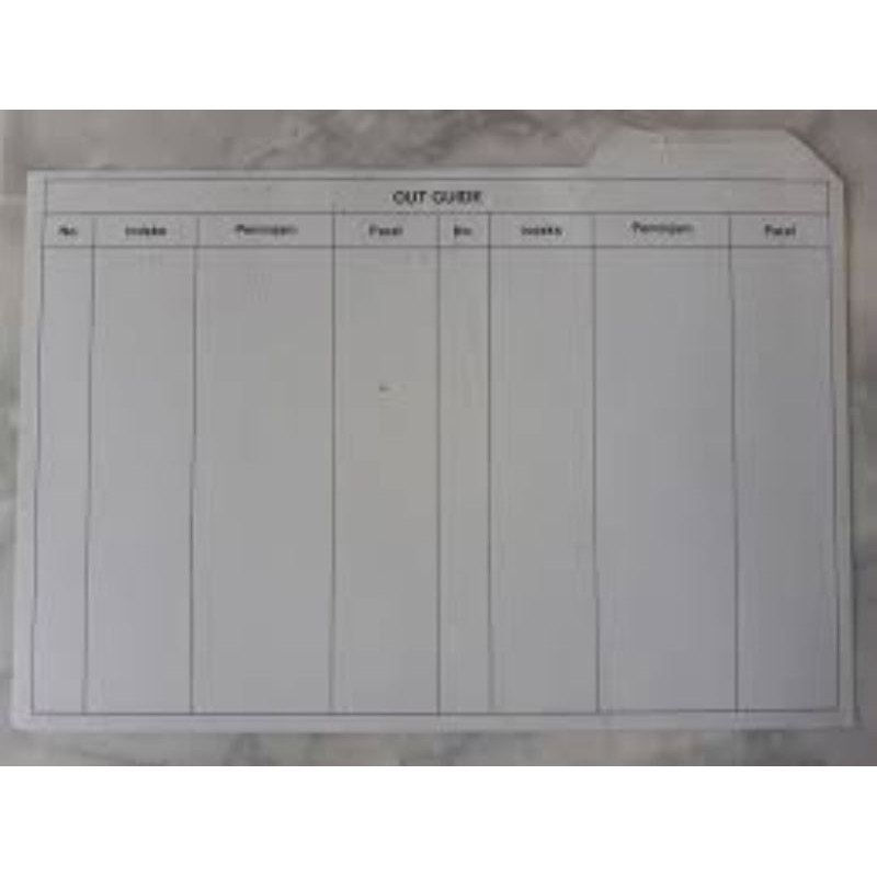 Jual HANGING FILE FOLDER GUIDE HANG MAP GANTUNG MAP ARSIP SEKAT ARSIP ...