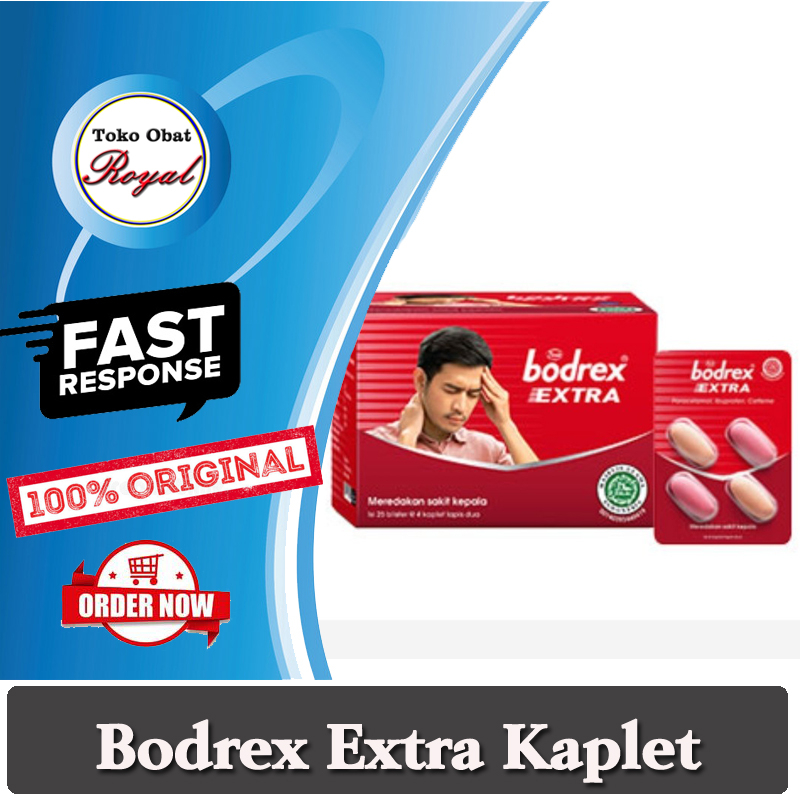 Jual Bodrex Extra Tablet Demam Sakit Kepala dan Gigi | Shopee Indonesia