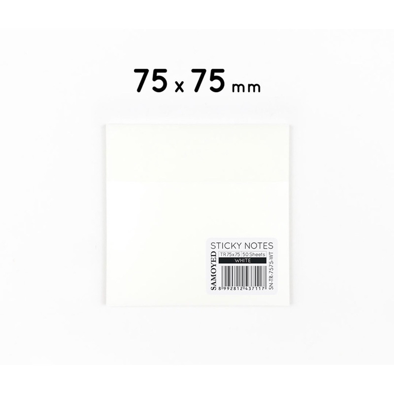 Jual sticky note isi 50 lembar notes catatan kecil memo TRANSPARAN ...