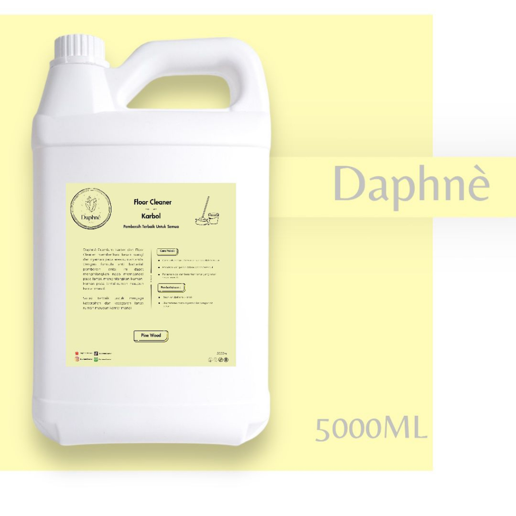 Jual DAPHNE Karbol Premium Pembersih Lantai - 5L | Shopee Indonesia